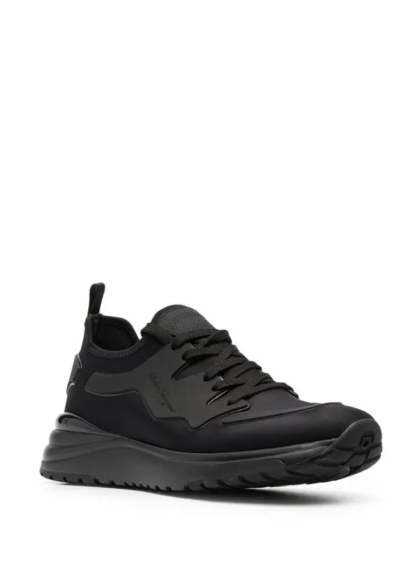 FERRAGAMO Logo-print Low-top Sneakers