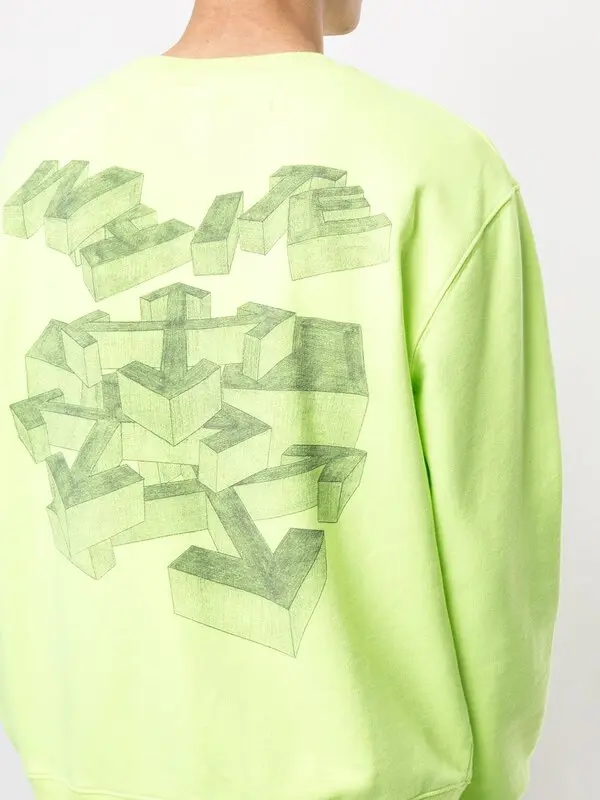 Off-White Arrows Print Sweatshirt