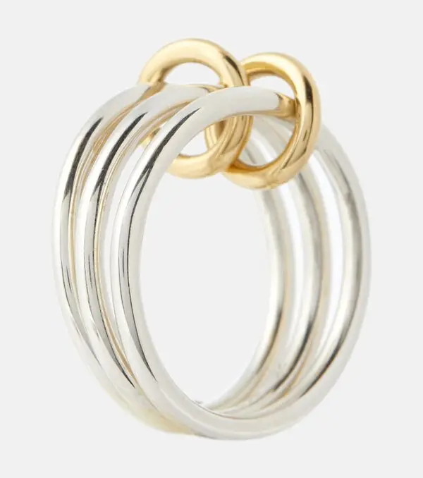 SPINELLI KILCOLLIN Solarium Linked Rings - Silver