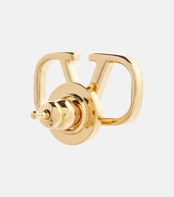 Valentino Garavani Vlogo Stud Earrings - Gold