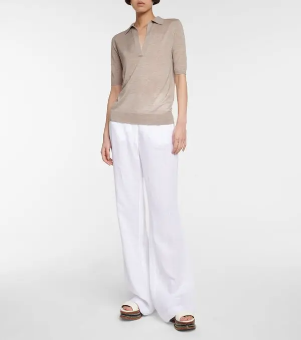 Gabriela Hearst Frank Cashmere And Silk Sweater