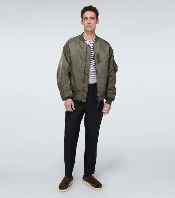 Visvim Thorson Ii Bomber Jacket - Green | Editorialist