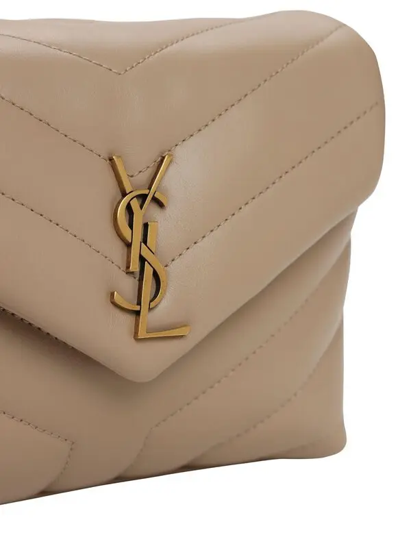 Saint Laurent Toy Loulou Monogram Quilted Leather Bag