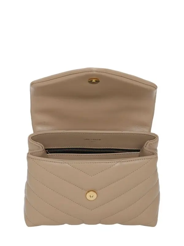 Saint Laurent Toy Loulou Monogram Quilted Leather Bag