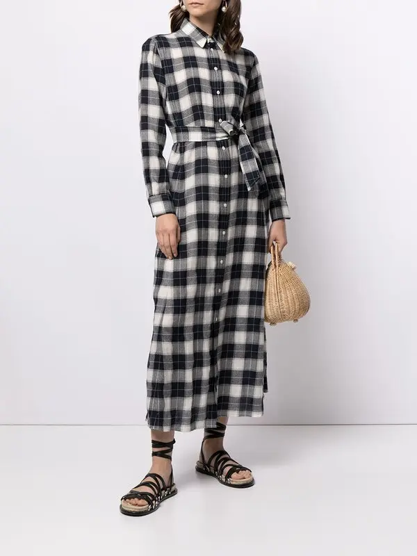 chinese dress ladies Vintage Linen Bat Sleeve Loose Pocket Shirt Dress Long Sleeve, Polo Co   puresunlady