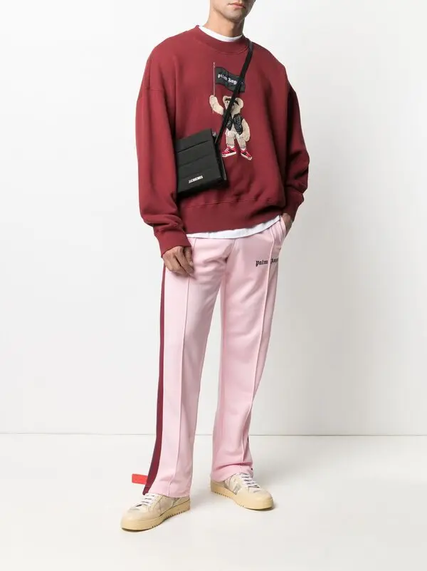 Palm Angels Logo-print Leg Track Pants