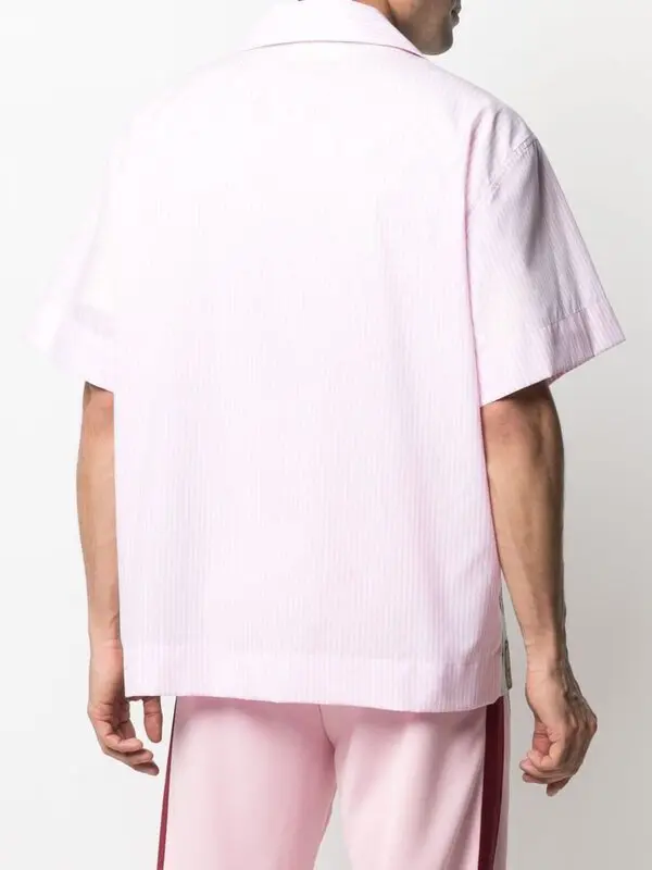 Palm Angels Teddy Bear Striped Shirt