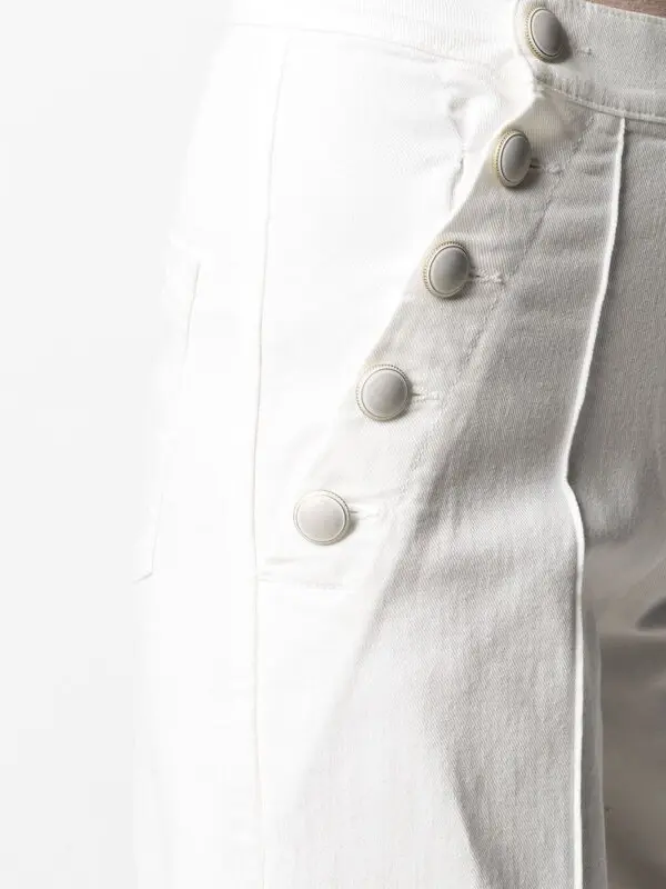 NUDE High-waisted Wide Leg Trousers