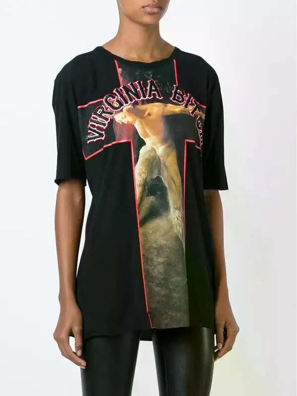 Givenchy Faun Print Cotton T-shirt