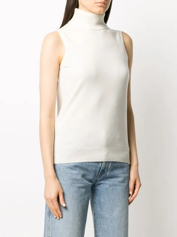 N.peal Sleeveless Knitted Top