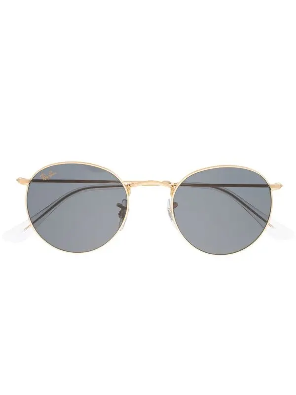 Ray-ban Round Frame Sunglasses - Gold