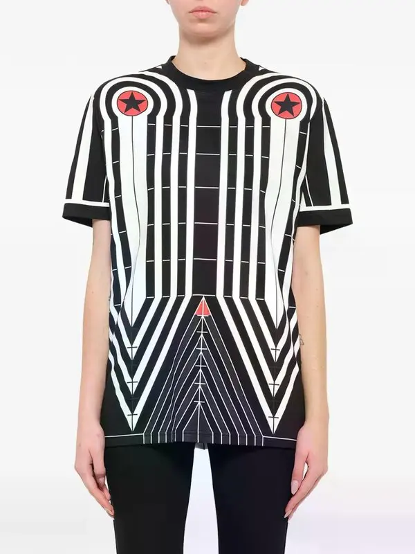 Givenchy Graphic Print T-shirt - Black