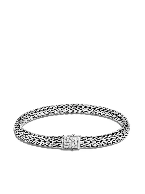 John Hardy Classic Chain Reversible Bracelet 6.5mm - Silver
