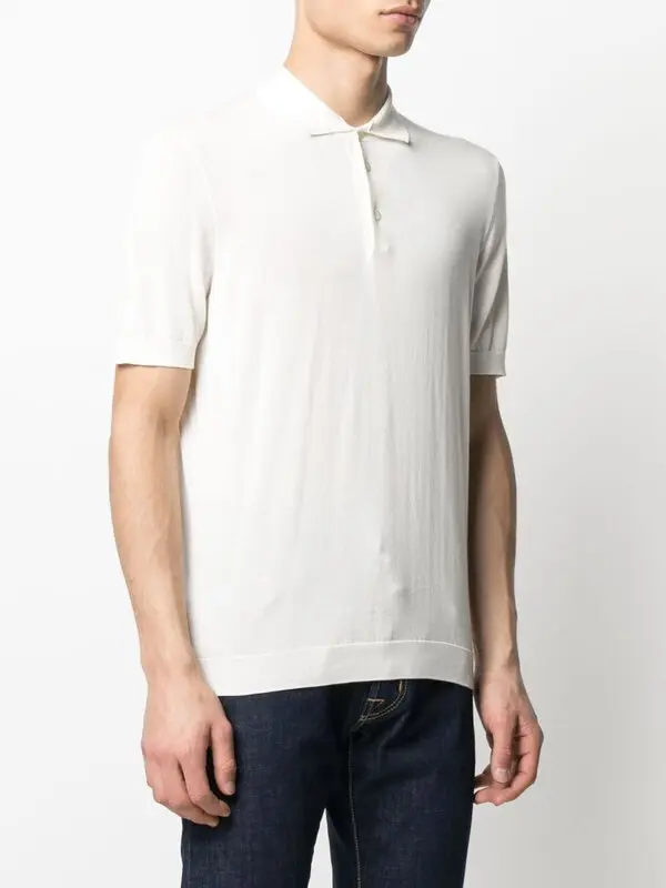 DRUMOHR Short-sleeve Polo Shirt - Neutrals