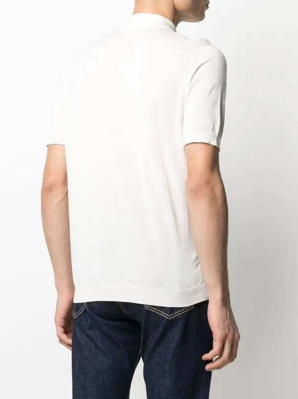 DRUMOHR Short-sleeve Polo Shirt - Neutrals