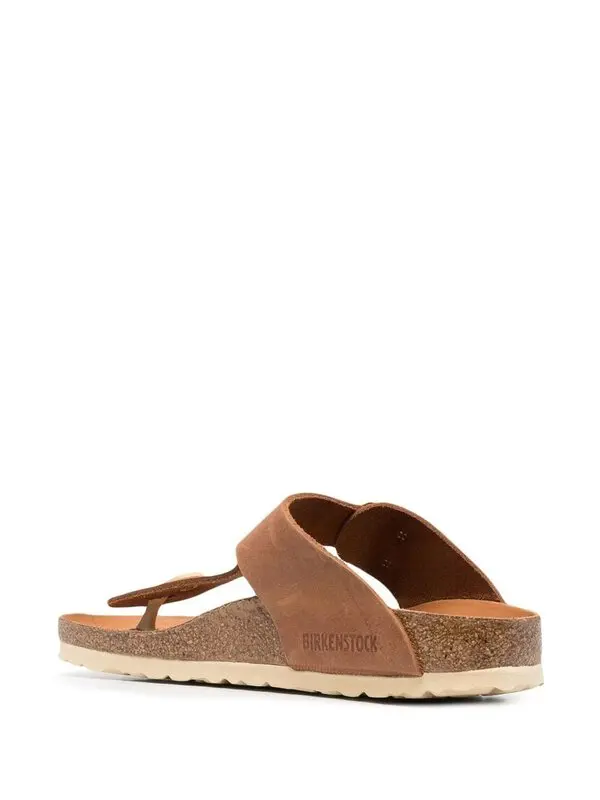 BIRKENSTOCK Gizeh T-bar Sandals - Brown