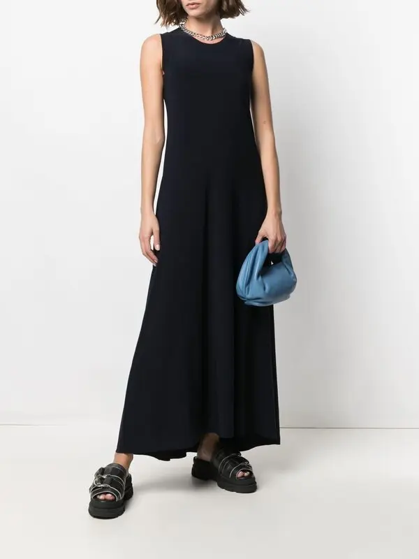 Norma Kamali Sleeveless Maxi Dress - Blue