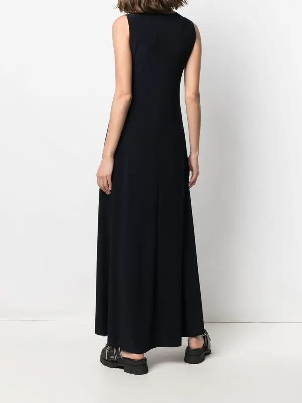 Norma Kamali Sleeveless Maxi Dress - Blue