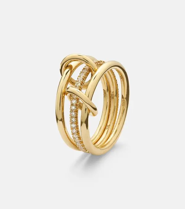 SPINELLI KILCOLLIN Sonny Linked Rings - Gold