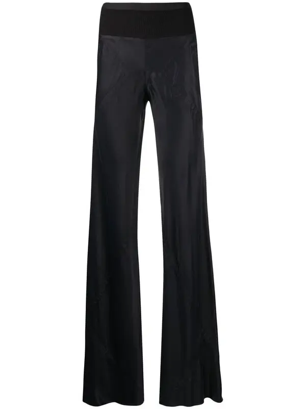 Rick Owens Phlegethon Bias-cut Trousers