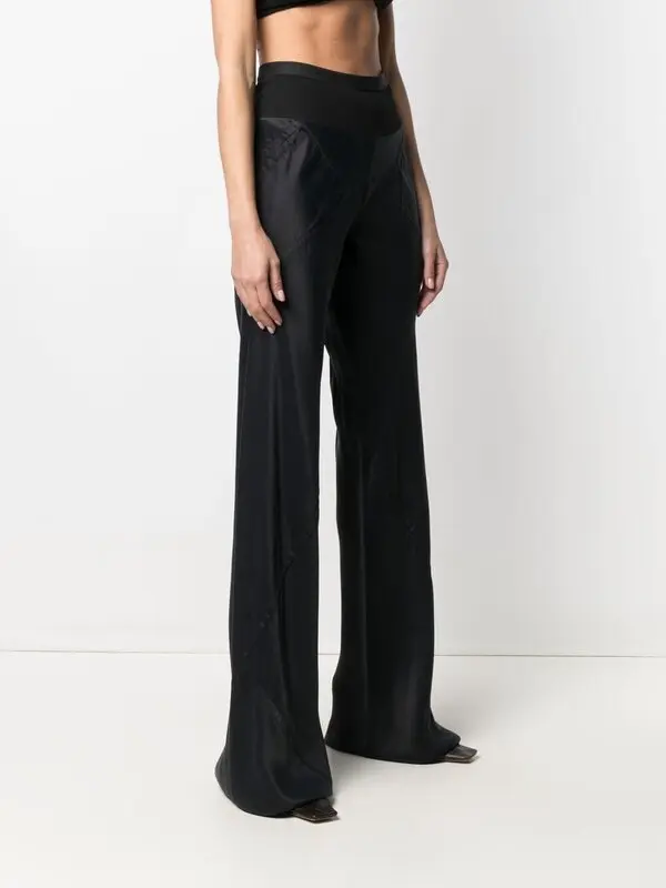 Rick Owens Phlegethon Bias-cut Trousers