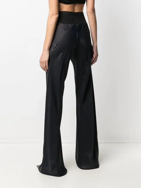 Rick Owens Phlegethon Bias-cut Trousers