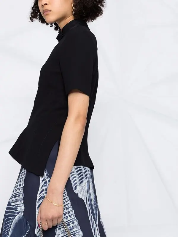 Stella McCartney Zip-fastening Draped Blouse