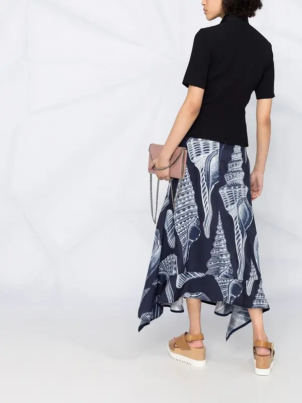 Stella McCartney Zip-fastening Draped Blouse