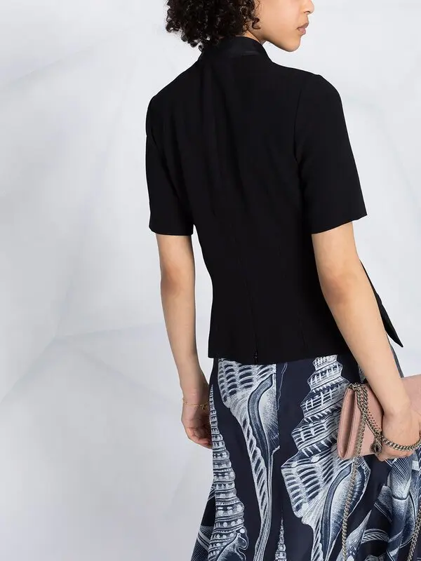 Stella McCartney Zip-fastening Draped Blouse