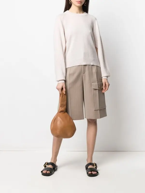 Tibi Cashmere Cut-out Jumper