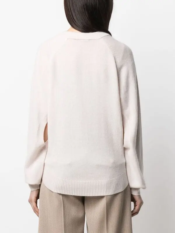 Tibi Cashmere Cut-out Jumper
