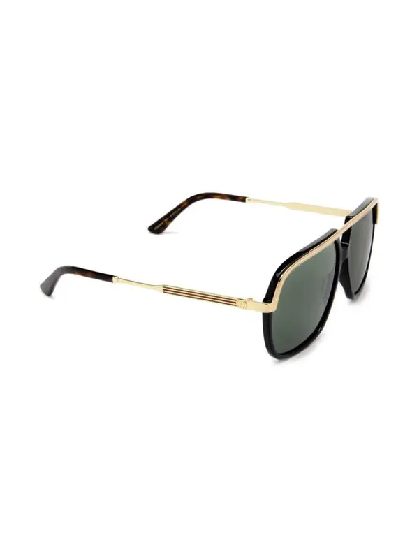 Gucci Navigator-frame Sunglasses