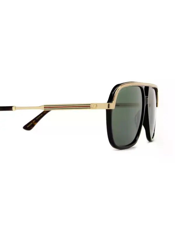 Gucci Navigator-frame Sunglasses