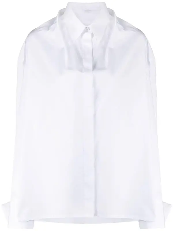 Givenchy Oversized Long-sleeve Shirt