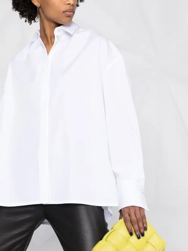 Givenchy Oversized Long-sleeve Shirt
