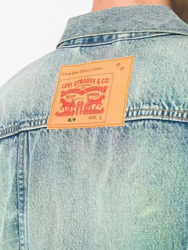 Heron Preston Denim Buttoned Jacket - Blue