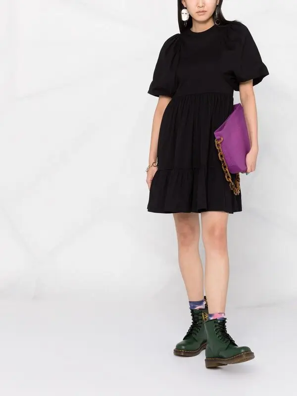 MSGM Puff-sleeve Mini Dress