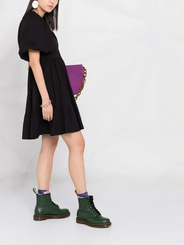 MSGM Puff-sleeve Mini Dress