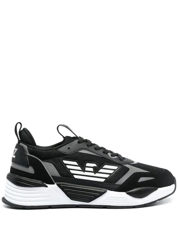 EA7 Eagle Logo Low-top Sneakers