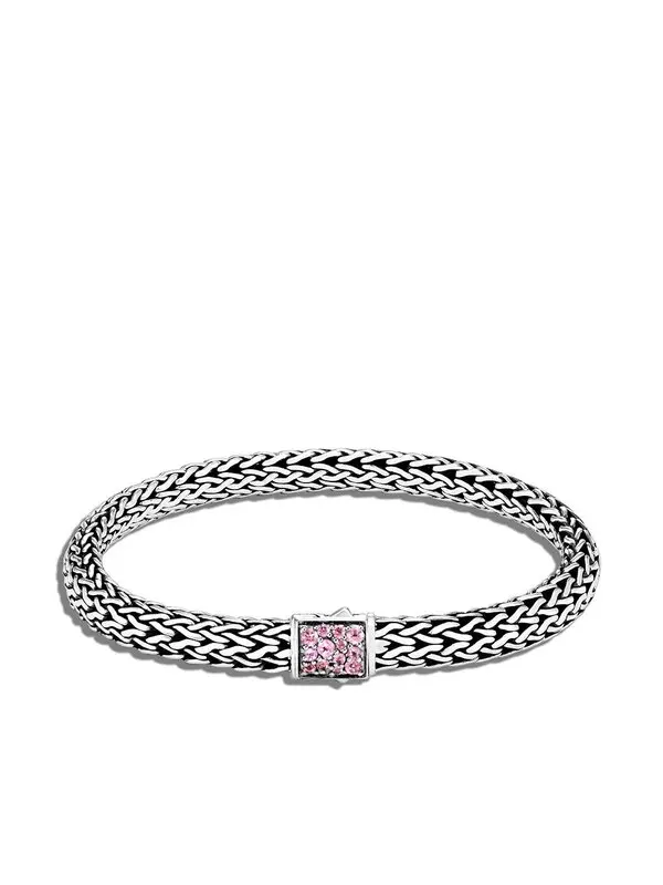 John Hardy Classic Chain 6.5mm Reversible Icon Bracelet - Silver
