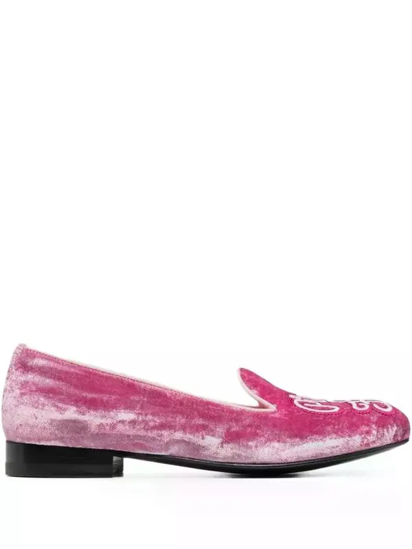 SCAROSSO Brian Atwood Lady Nolita Loafers - Pink