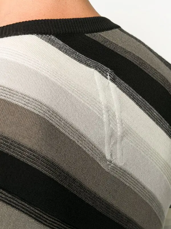 Rick Owens Diagonal Stripe Sweater