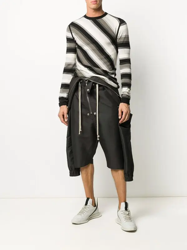 Rick Owens Diagonal Stripe Sweater
