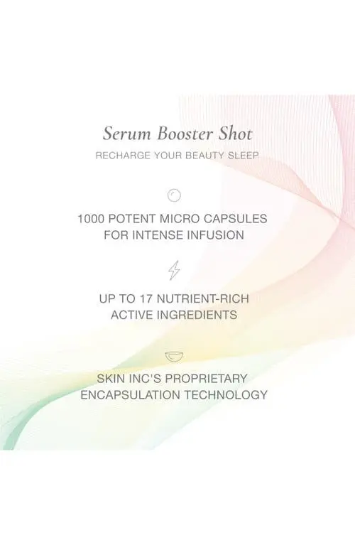 SKIN INC SUPPLEMENT BAR Serum Booster Shot