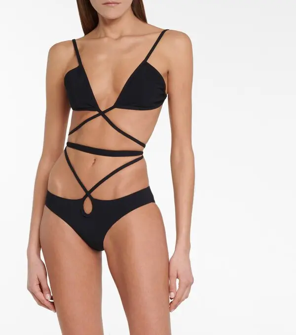 Christopher Esber Wrapround Triangle Bikini Top