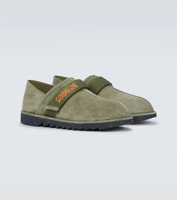 Loewe Suede Slippers