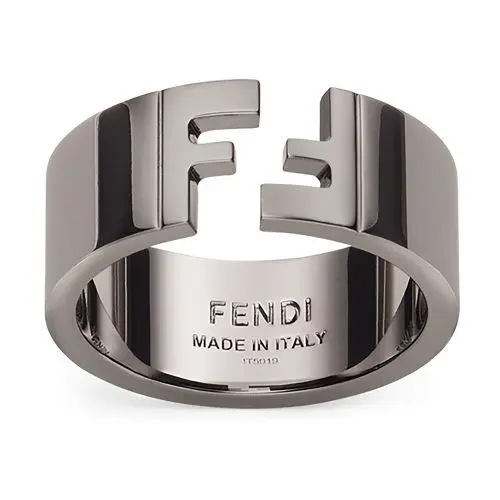 Fendi Ring Argent Editorialist