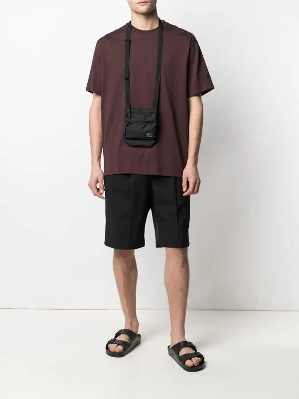 PORTER-YOSHIDA & CO Logo-patch Messenger Bag - Black