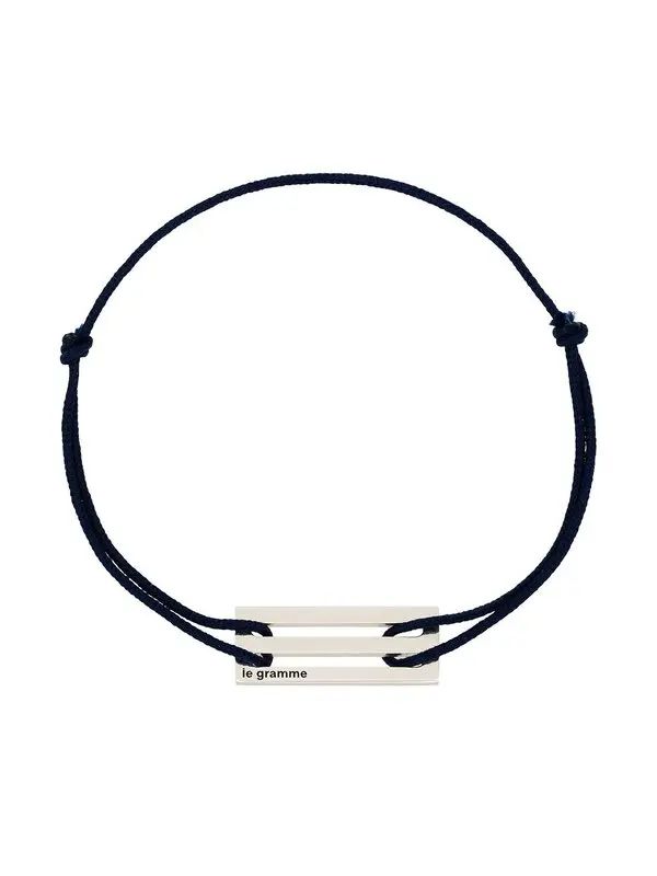 Le Gramme Le 2.5g Cord Bracelet - Silver