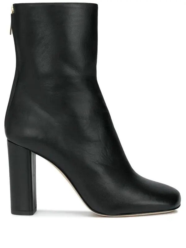 Paris Texas Zip-up Calf-length Boots - Black